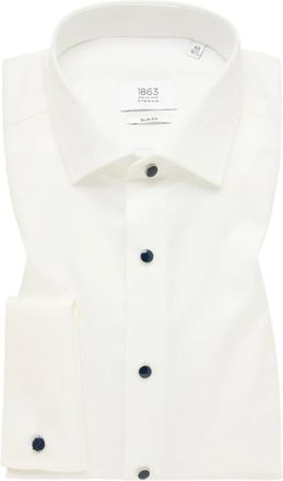 Eterna Luxury Shirt Twill - - Shirts - Herren - Wei&szlig; - 4XL