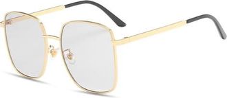 Generic Lunettes De Soleil D&eacute;coratives &Agrave; Monture Large For Homme Et Femme, Id&eacute;ales For Lext&eacute;rieur, Les Vacances La Conduite(Gray)