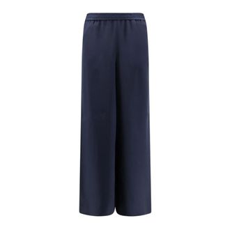 Max Mara Femme, Pantalons, Bleu, Taille: 40 FR Pantalon large