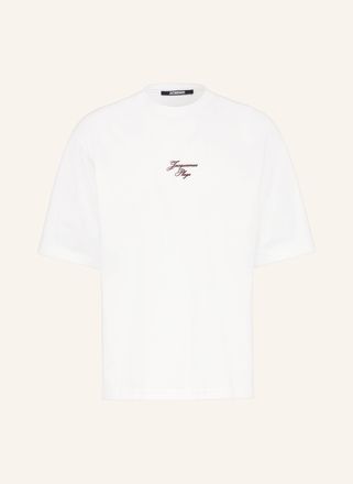 Jacquemus Jacquemus Oversized-Shirt Le T-Shirt Bateau weiss