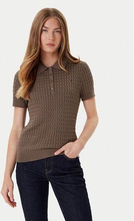 Tommy Hilfiger Pullover Fine WW0WW41474 Braun Regular Fit