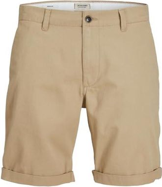 Jack & Jones Short Chino pour Homme, Beige (Crockery)., XXL