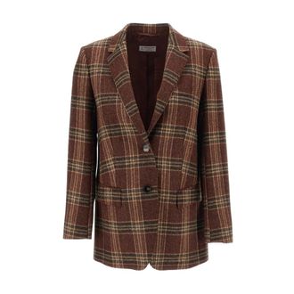 Alberto Biani Blazer Monopetto - - Jackets - Damen - Braun - XS