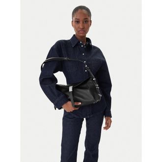 Pinko Handtasche PINKO Saddle Baguette Classic AI 25-26 PL 105049 A1ZX Schwarz