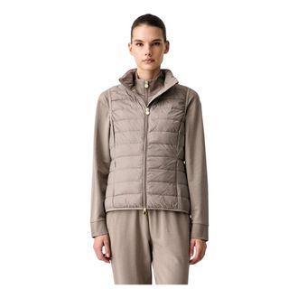 Emporio Armani Isolierte Weste - - Jackets - Damen - Braun - XL