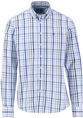 Fynch-Hatton Combi Check Long Sleeve Shirt XL