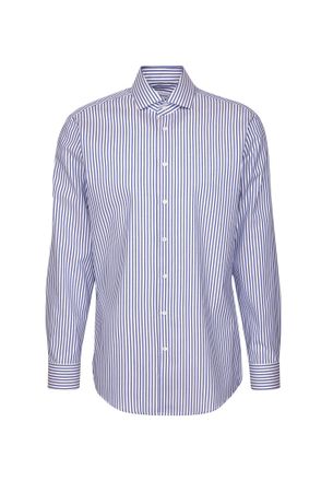 Seidensticker Herren Business Hemd - Regular Fit - Bügelfrei - Kent-Kragen - Langarm - 100% Baumwolle