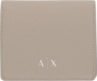 A|X Armani Exchange Femme, Accessoires, Beige, Taille: ONE Size Mini Portefeuille