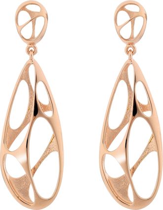 Orphelia Damen-Hängeohrringe 925_Sterling_Silber zirkonia zo-7374 RG