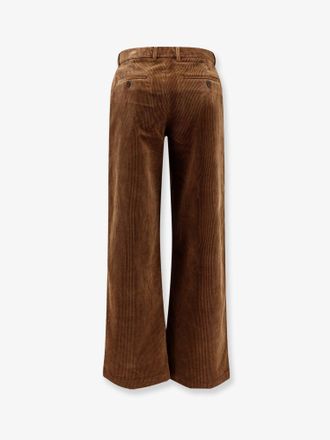 Dunst Mens Corduroy Trousers Brown Cotton