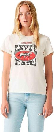 Levi's Womens The Perfect Tee Shirt, Horse Poster, X-Small