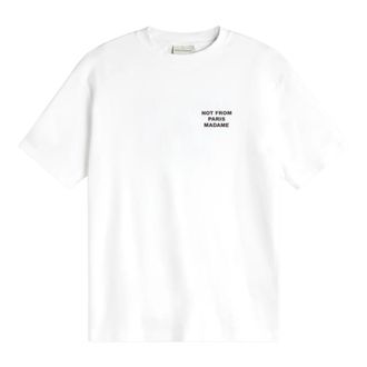 Dr&ocirc;le de Monsieur LE T-Shirt Slogan - - Tops - Herren - Wei&szlig; - L