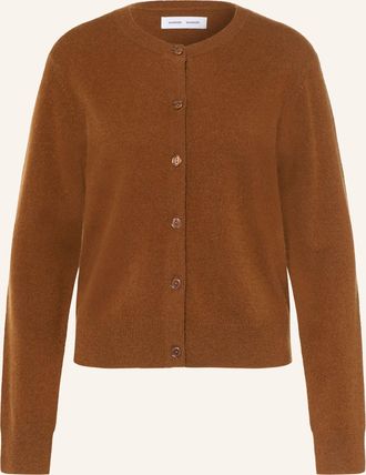 Sams&oslash;e & Sams&oslash;e Sams&oslash;e Sams&oslash;e Strickjacke Saboston Aus Cashmere braun