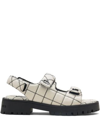 Marc Jacobs sandales The Quilted Sunny - Blanc