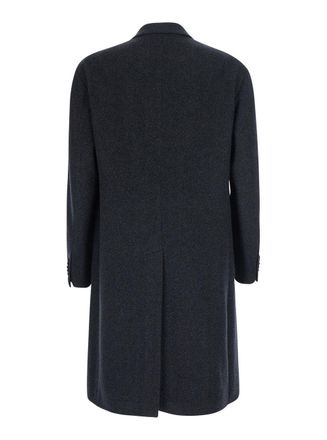 Tagliatore Mens Coat Tech Fabric Grey