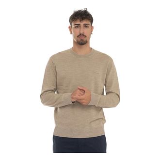 GANT Homme, Pulls, Beige, Taille: L Pull en Tricot &Eacute;l&eacute;gant pour Homme