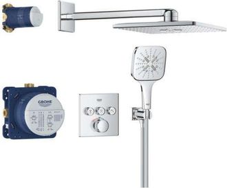 GROHE UP-D.system Grohtherm SmartControl 34864 thm eckige Form 3 asv chrom
