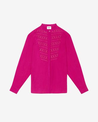 Isabel Marant Haut Britten - Femme - Violet - Taille 34 - Marant &Eacute;toile