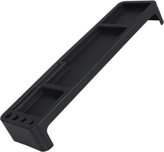 Aboofan Multifunktionales Keyboard Regal aus Abs Stabiles Schwarzes Home Supporting Shelf Platzsparendes Computer Rack f&uuml;r Schreibtisch Organisation Geeignet 