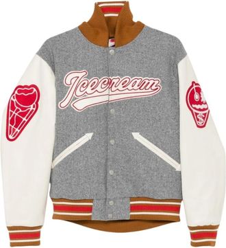 Billionaire Boys Club Homme, Vestes, Gris, Taille: S Veste Bomber en Laine M&eacute;lang&eacute;e