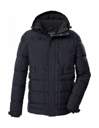 Killtec Steppjacke KOW 87 MN QLTD JCKT Wasserabweisende Herren Steppjacke mit abnehmbarer Kapuze