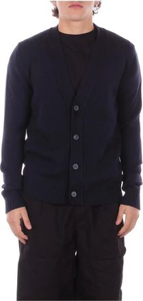 Alpha Studio Homme, Pulls, Bleu, Taille: 2XL Maglia Cardigan