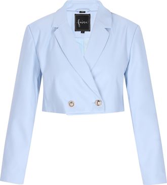 Faina Jacke Frauen hellblau