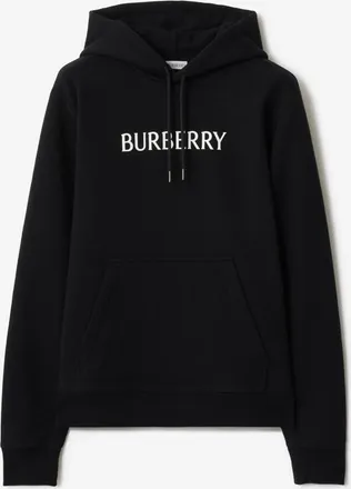 Burberry Hoodie en coton à logo, Size: XXXL