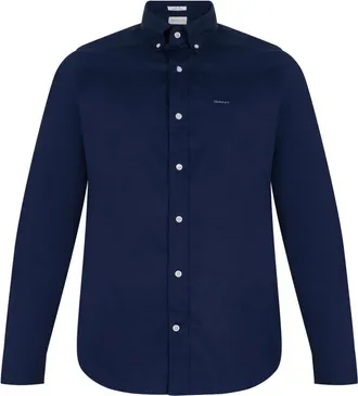 GANT Homme, Chemises, Bleu, Taille: M Chemise Oxford Pinpoint Coupe Slim