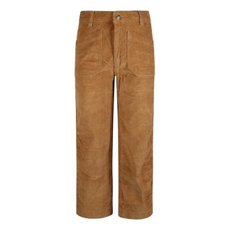 Patagonia Wide-Leg Cordhosen - - Trousers - Damen - Braun - 3XL