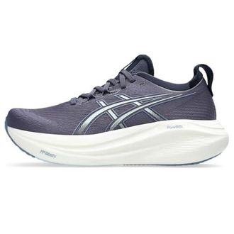 Asics Asics Chaussures de Course Gel-Nimbus 27 pour Femme, Brume Indigo/Gris Froid, 39 EU