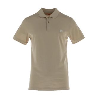 Timberland Millers River Kurzarm-Stretch-Polohemd - - Tops - Herren - Beige - L