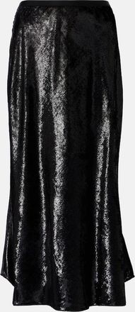 Polo Ralph Lauren Midirock aus Lamé