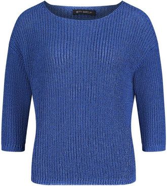 Betty Barclay Strickpullover Damen mit Rippenstruktur (1-tlg)