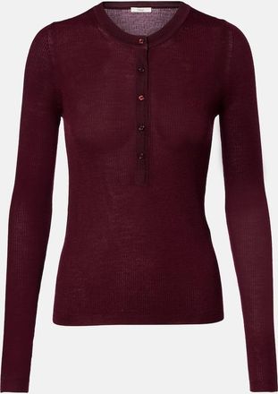 Chloé Chloé Henley-Top aus Wolle