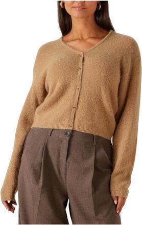 Moss Copenhagen Damen, Strickwaren, Braun, S/MGr&ouml;&szlig;e