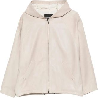 Simonetta Ravizza Femme, Vestes, Beige, Taille: 36 FR Cambridge Hooded Jacket