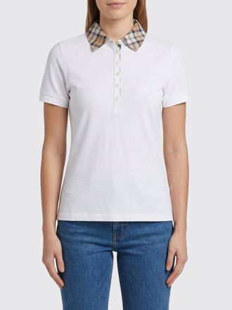 Barbour Polo Femme couleur Blanc