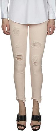 Dondup Femme, Jeans, Rose, Taille: W27 Jean Skinny Effet D&eacute;lav&eacute;