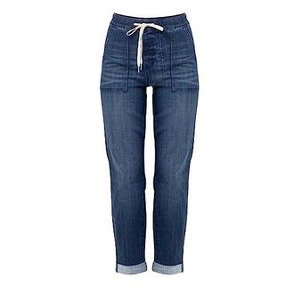 Generic Pantalon en jean pour femme Bootcut stretch avec taille &eacute;lastique - &Eacute;l&eacute;gant - Pantalon de loisirs vintage - Jambes larges - Confortable - Pantalon en 