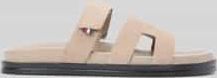 Tommy Hilfiger Sandale aus echtem Veloursleder