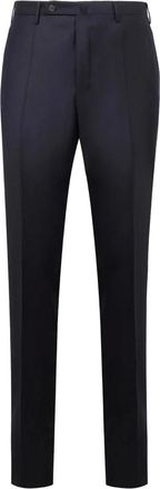 Incotex Homme, Pantalons, Bleu, Taille: XL Pantalon en Laine