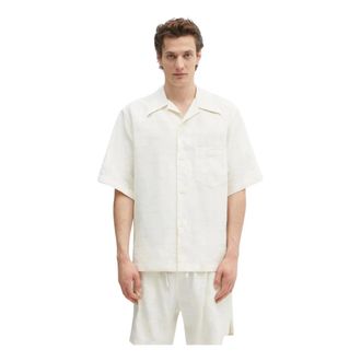 Wales Bonner Highlife Bowling Shirt - - Shirts - Herren - Beige - 2XL