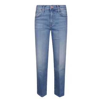 Mother Damen, Jeans, Blau, W27Gr&ouml;&szlig;e