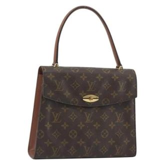 Louis Vuitton Sac Malesherbes Pre-owned - Femme - Pre-owned - Brun - Taille: ONE Size