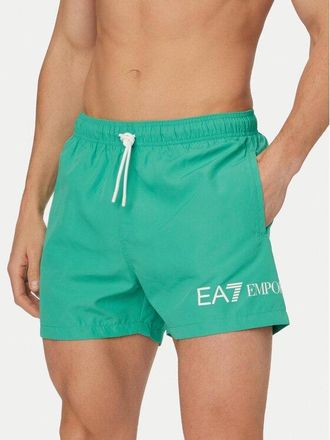 Emporio Armani Badeshorts 7M002000 AF13049 M7184 Gr&uuml;n Regular Fit