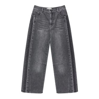 Munthe Wide Jeans - - Jeans - Damen - Schwarzk - S