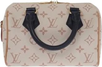 Louis Vuitton Pre-owned Speedy Bandouliere 20 - Femme - Pre-owned - Beige - Taille: ONE Size