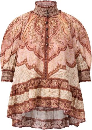 Zimmermann Bluse Wanderlust aus Seide