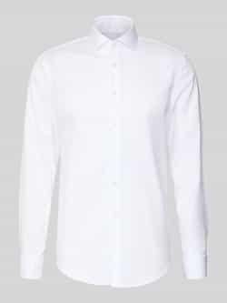 Jake*s Slim Fit Businesshemd aus Twill